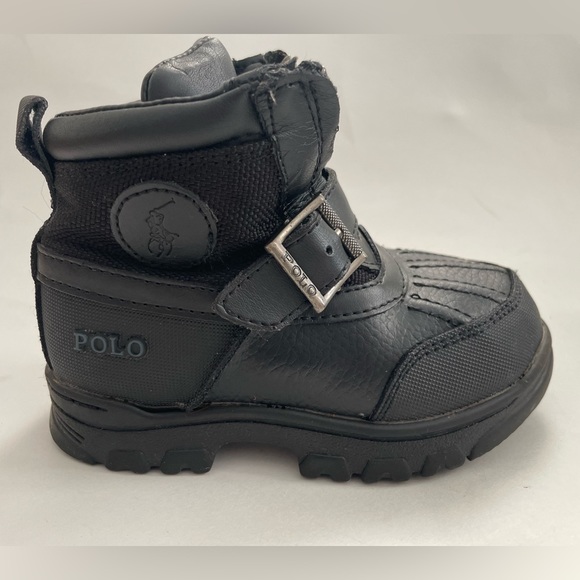 Polo Ralph Lauren | Shoes | Ralph Lauren Colby Leather Midzip Boots ...